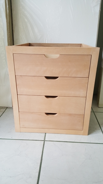 Gaveteiro de madeira para guarda roupa - ANDERMAD